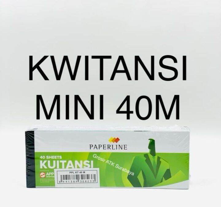 Buku Kwitansi Kuitansi Paperline PPL Kecil Mini KT 40 M / KT40M | Lazada Indonesia
