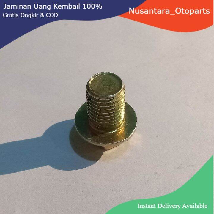 Baut Tap Oli Yamaha Baud Pembuangan Mesin Bawah Kolong 12mm M12 kunci 12 Matic Bebek Mio Supra ...