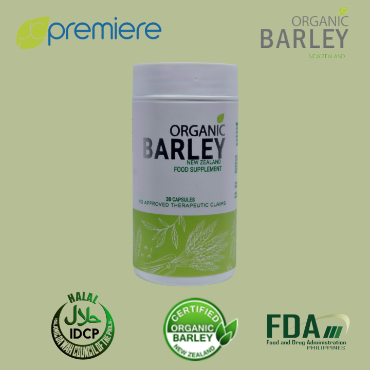 Organic Barley New Zealand Food Supplement 30 Capsule | Lazada PH