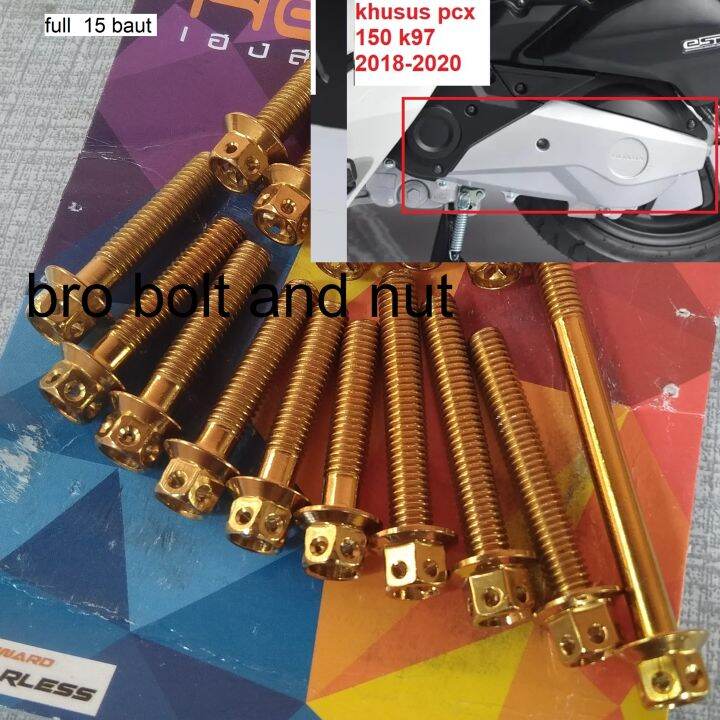 Baut Probolt CVT PCX 150 K97 Lokal Tahun 2018-2020 Original Heng ...