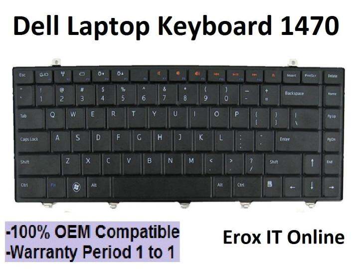 Replacement Laptop Dell STUDIO 1450 Keyboard Dell 1470 Laptop Keyboard ...