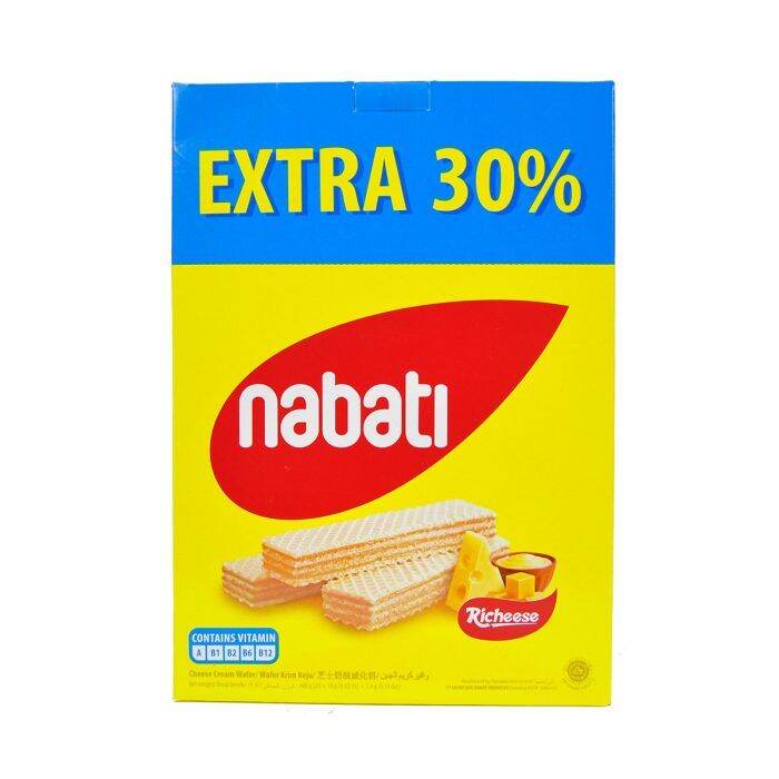 RICHEESE NABATI Cheese Wafer Extra 20x16g | Lazada