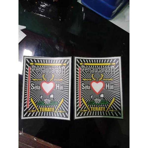 Stiker PSHT Original Sticker Logo SH Terate Vinyl Glossy/Stiker printing anti air PSHT/stiker ...