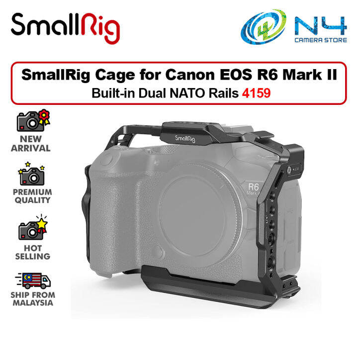 SmallRig R6 Mark II Camera Cage for Canon, Formfitting Video Making ...