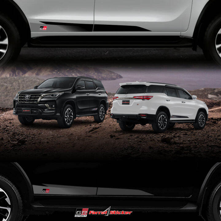 Stiker FORTUNER sticker STRIPING GR SPORT | Lazada Indonesia