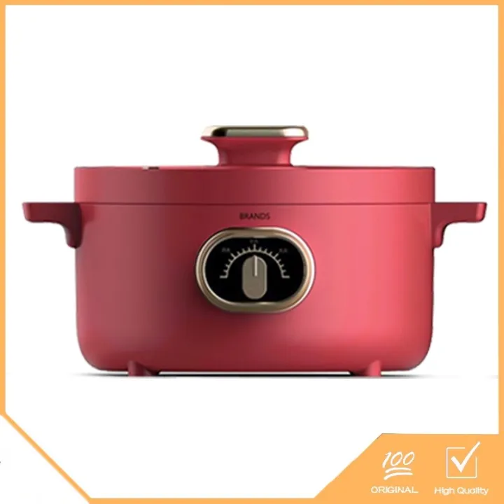 【Morgana's store】 Multipurpose Electric Pot 3L Non-stick Round Skillet ...