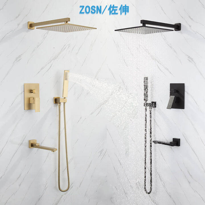 Zuoshen PPR direct hot melt concealed shower head embedded in wall ...