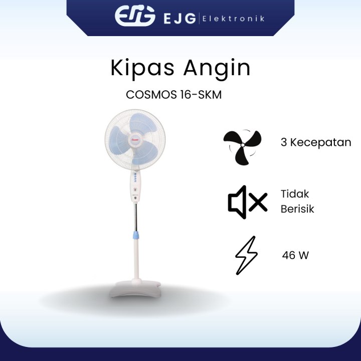 Kipas Angin Berdiri Stand Fan Cosmos 16-SKM 16 inch | Lazada Indonesia
