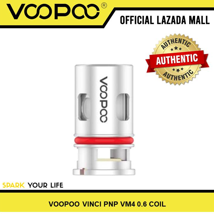 Voopoo Vinci Coil Pnp-VM4 0.6ohm | Lazada PH