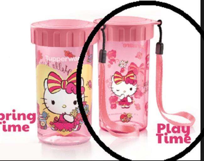 Tupperware Hello Kitty Flask 310ml (1) | Lazada