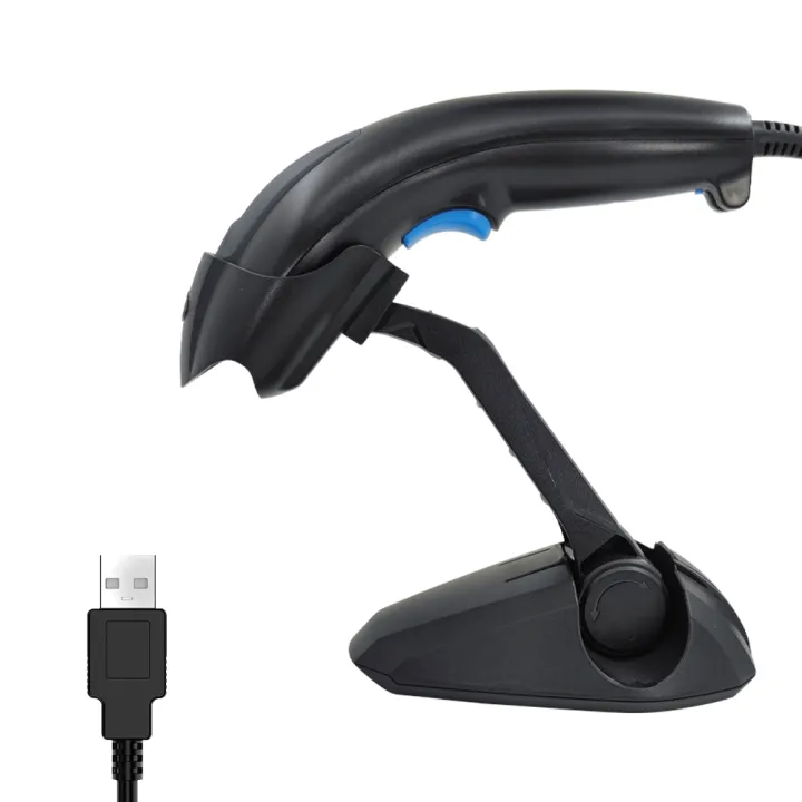 Factory Direct Handheld Laser 1D Barcode Scanner with Stand USB ...