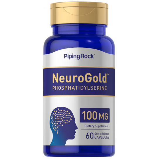 NeuroGold Phosphatidylserine, 100 mg, 60 Capsules (Improve Memory, Ease ...