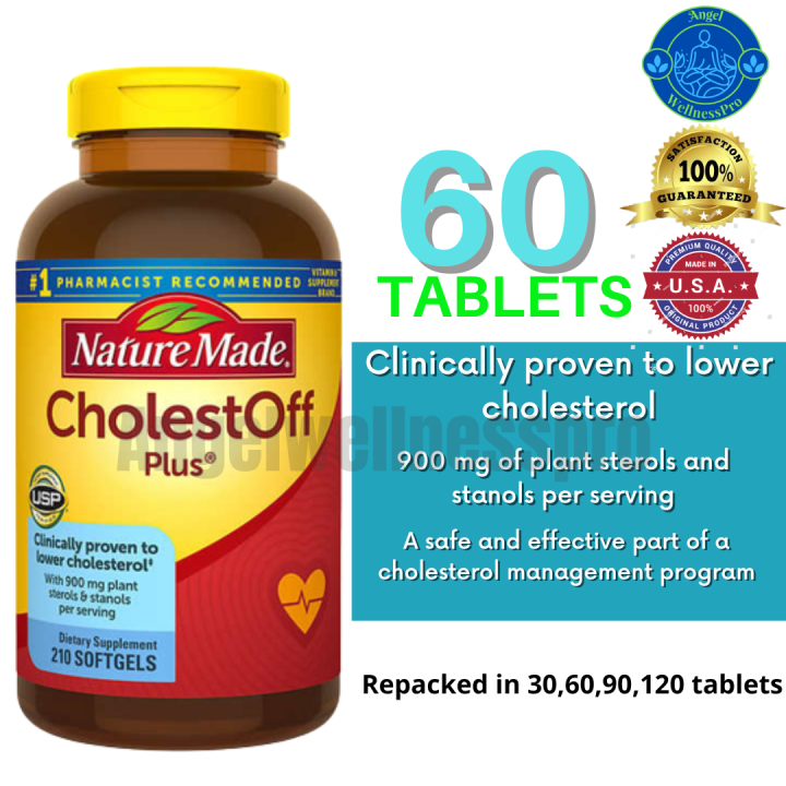 Nature Made CholestOFF Plus- 60 SOftgels- AUTHENTIC | Lazada PH