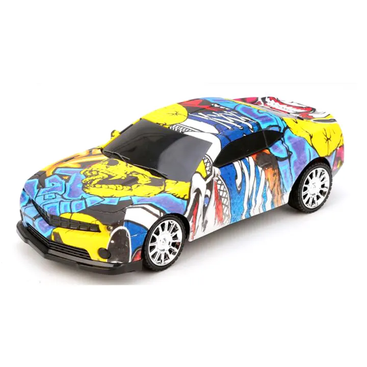 Remote Controlled Car Graffiti Design for Kids Toys (Assorted Color ...