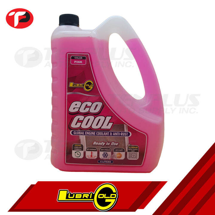 Lubrigold Eco Cool Coolant and Anti-Rust Pink 4L | Lazada PH