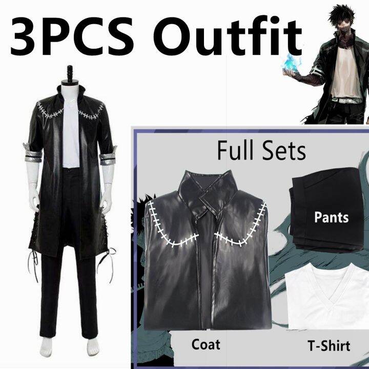 My Hero Academia Boku no Ochaco Uraraka Dabi Cosplay Costume Full Set ...