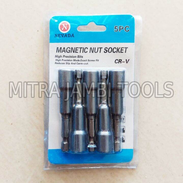 KUNCI SOCKET MAGNET PENGUNCI BAUT ROOFING ATAP 8 MM PER PCS | Lazada ...