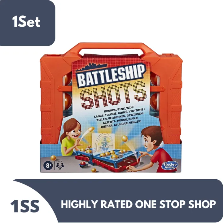 Hasbro Battleship Shots Board Game | Lazada PH