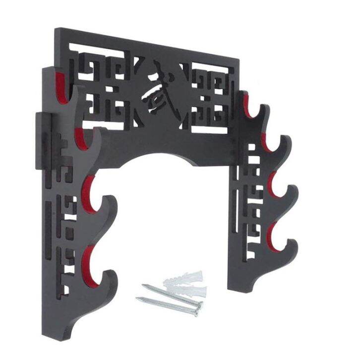 Sword Holder Wall Mount Sword Stand Japanese Samurai Sword Display Rack ...