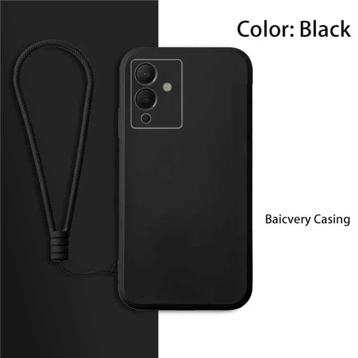Infinix Note 12 Pro 5G G96 G88 VIP 12i Solid Color Protect Camera Soft Case With Lanyard | Lazada PH