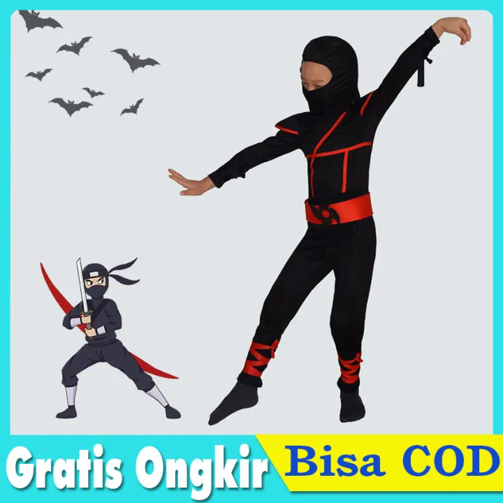 kostum ninja anak costume ninja baju ninja anak ninja jepang anak ...