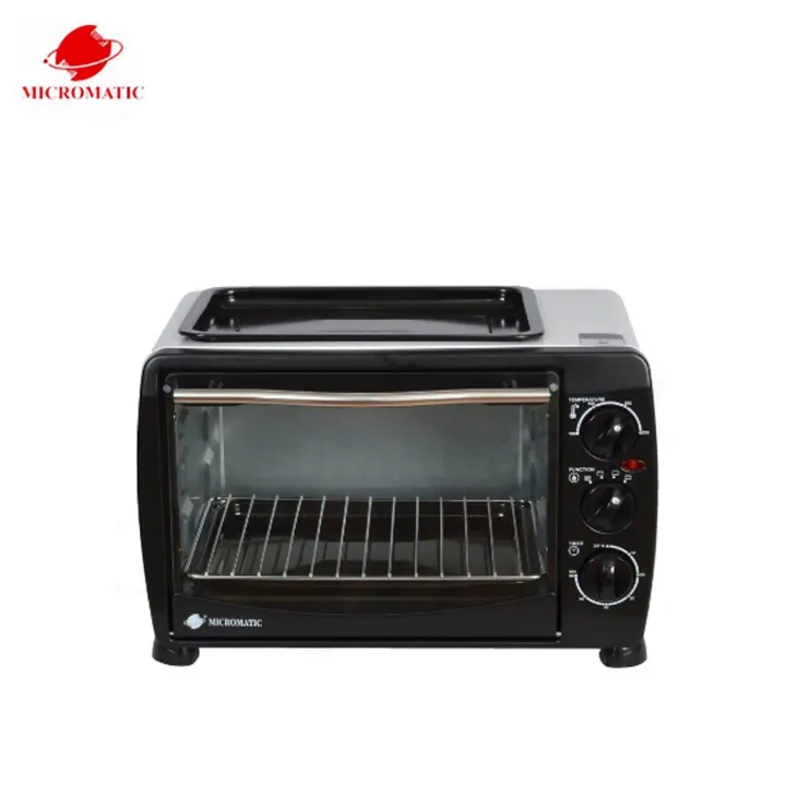 Micromatic KWS-12B Automatic Oven Toaster (Black/White) | Lazada PH