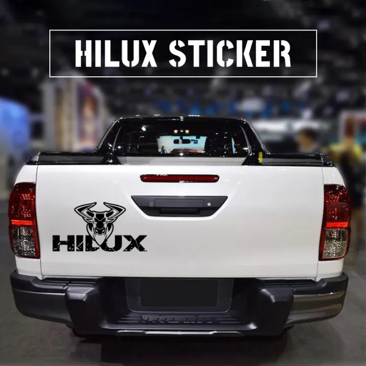 For Toyota Hilux Car Body Sticker Decals HILUX Bull Sticker | Lazada PH