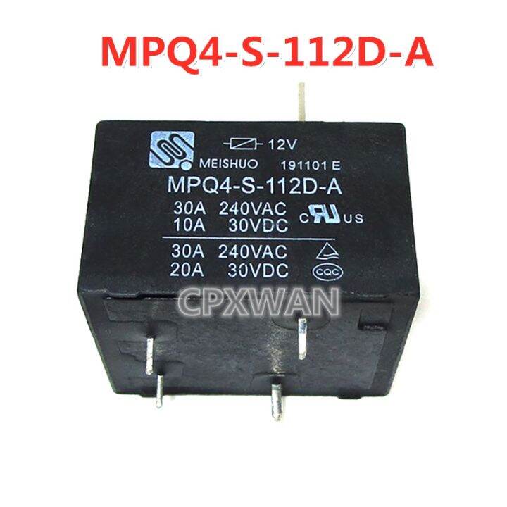 รีเลย์ MPQ4-S-112D-A 12V 30A จำนวน1ชิ้น,ของใหม่ของแท้4Pin | Lazada.co.th