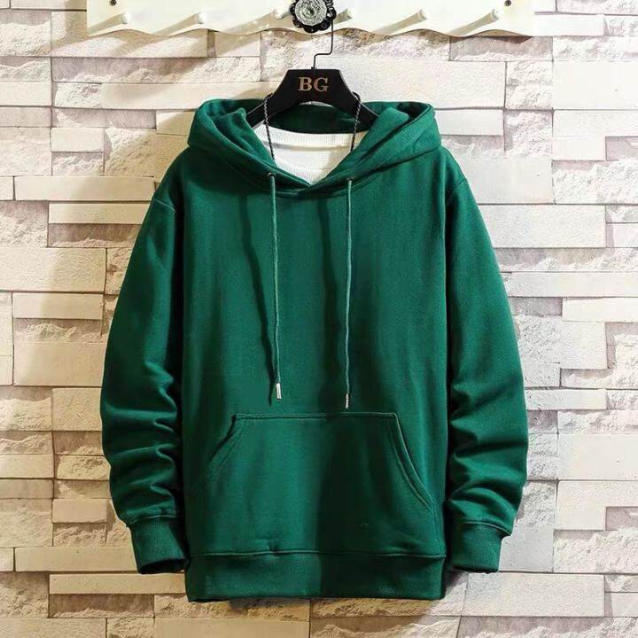 10Colors Unisex Hoodie Jacket Without Zipper | Lazada PH