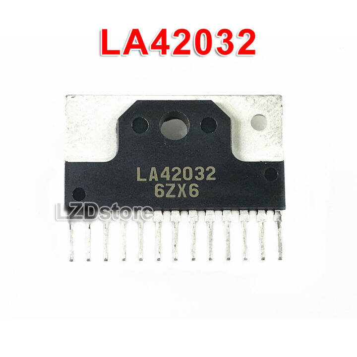 1ชิ้น LA42032-E LA42032แอปพลิเคชั่นโทรทัศน์ LA 42032เอาต์พุตเสียง5W 2 ...