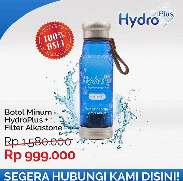 HYDROPLUS - BOTOL KESEHATAN HYDROGEN PLUS | Lazada Indonesia