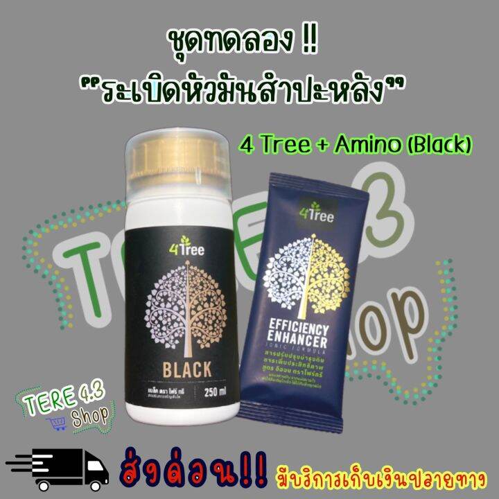เซตคู่สุดคุ้ม "ชุดระเบิดหัวมันสำปะหลัง" ขนาด 250 ml+4tree 1 ซอง ของเเท้ 100% | Lazada.co.th
