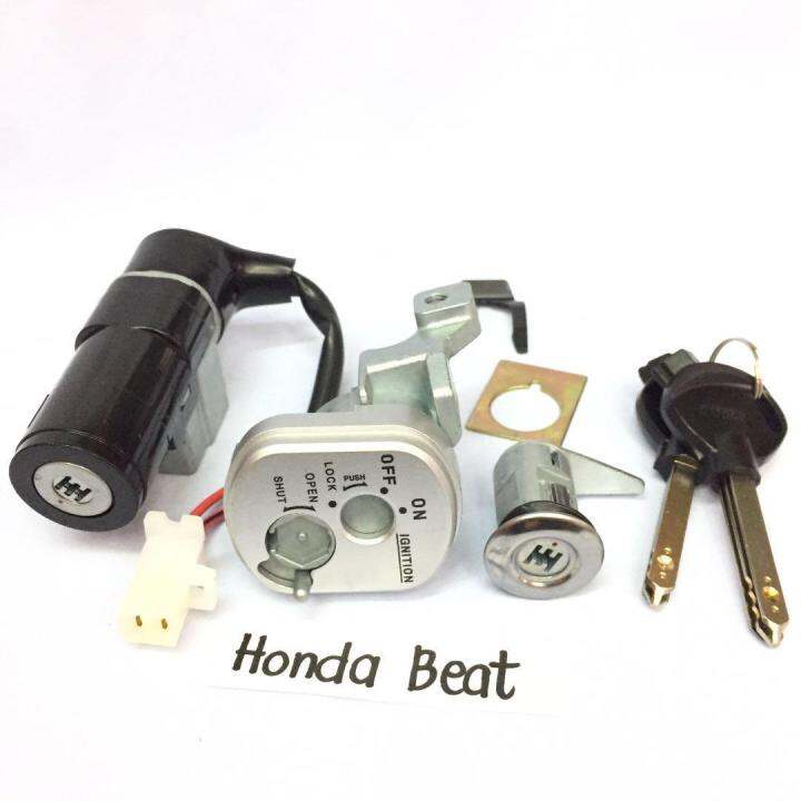 Motorcycle J2 Racing Anti Theft Key Set Honda Beat | Lazada PH