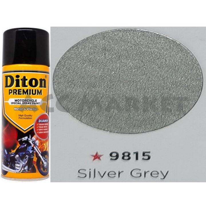 Pilok Diton Premium Pilox Pylox Cat Silver Grey 9815 | Lazada Indonesia