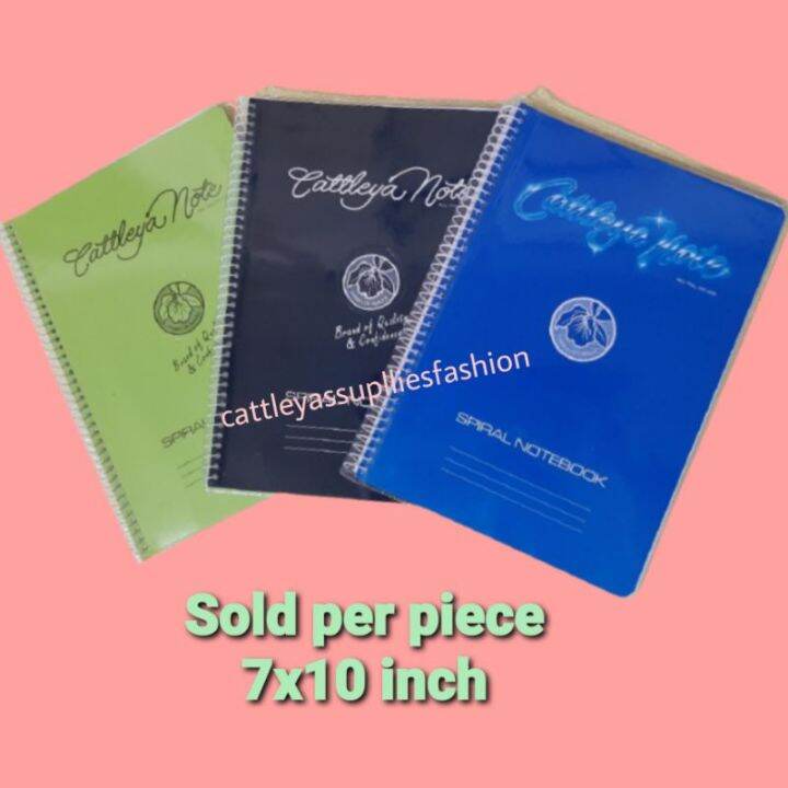 Factory direct sales Cattleya Spiral Notebook 7 x10 inch | Lazada PH