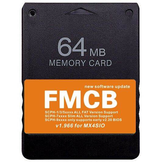 PS2 FMCB boot card English PS2 boot card PS2 MX4SIO universal Free ...