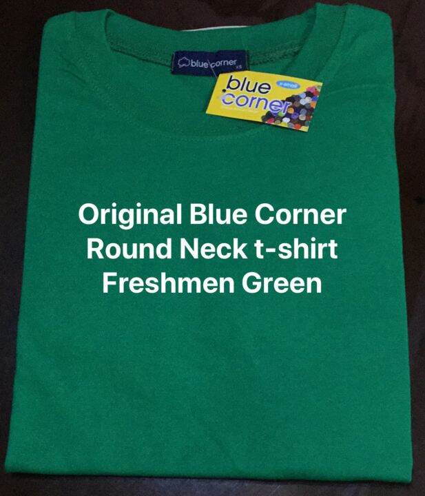 Original Blue Corner Unisex Round neck T-shirt (Freshman Green) | Lazada PH