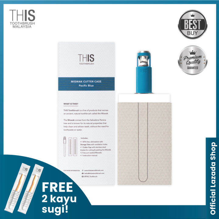 This Toothbrush Miswak Cutter Case / Bekas Pemotong Kayu Sugi | Lazada