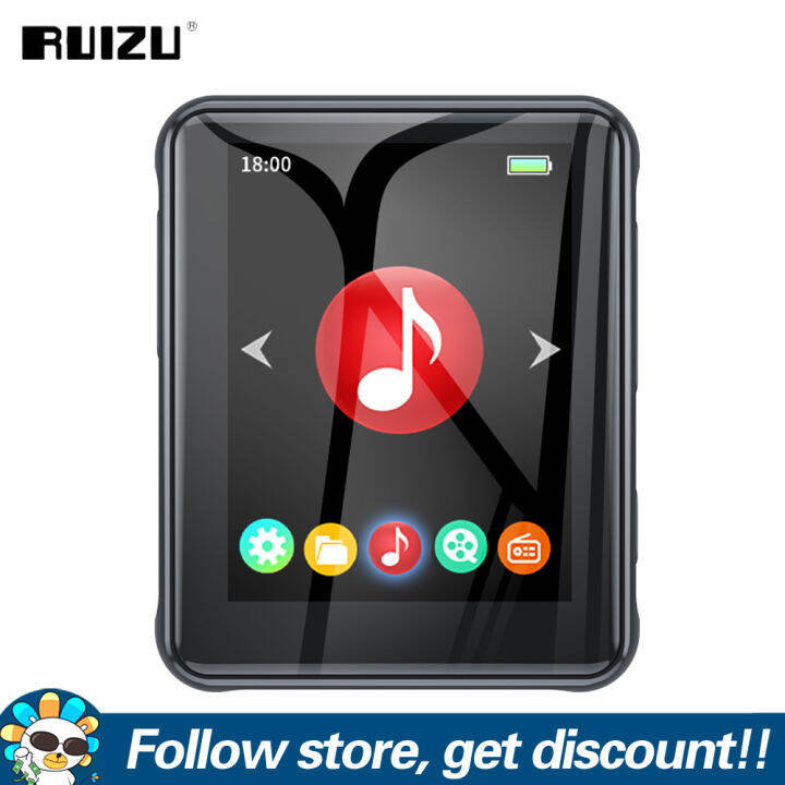 RUIZU X85 MP4 MP3 Player With Built-in Speaker HIFI Lossless Music ...