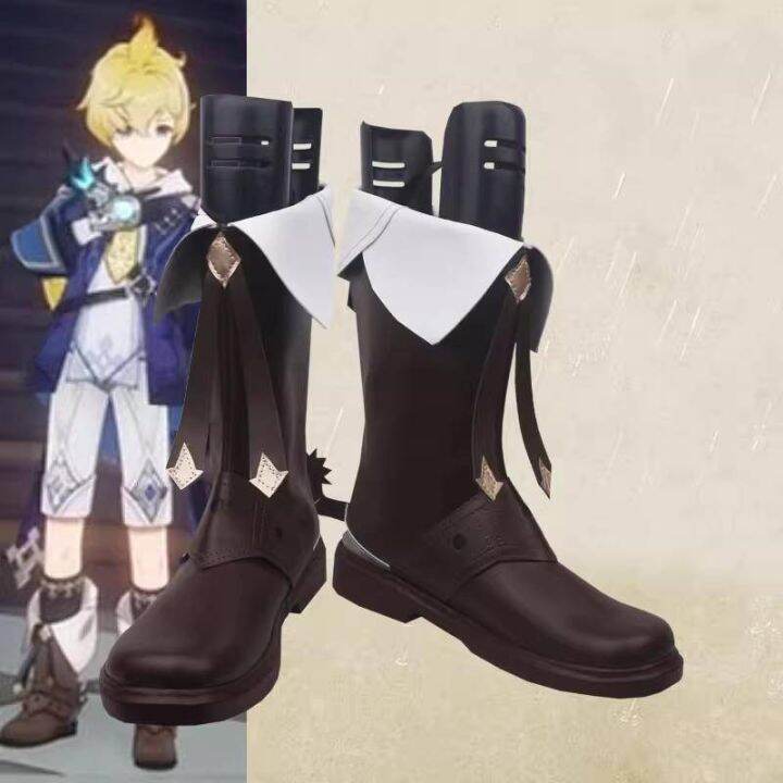 Genshin Impact cos Mika cosplay Game Animation cos Shoes | Lazada PH