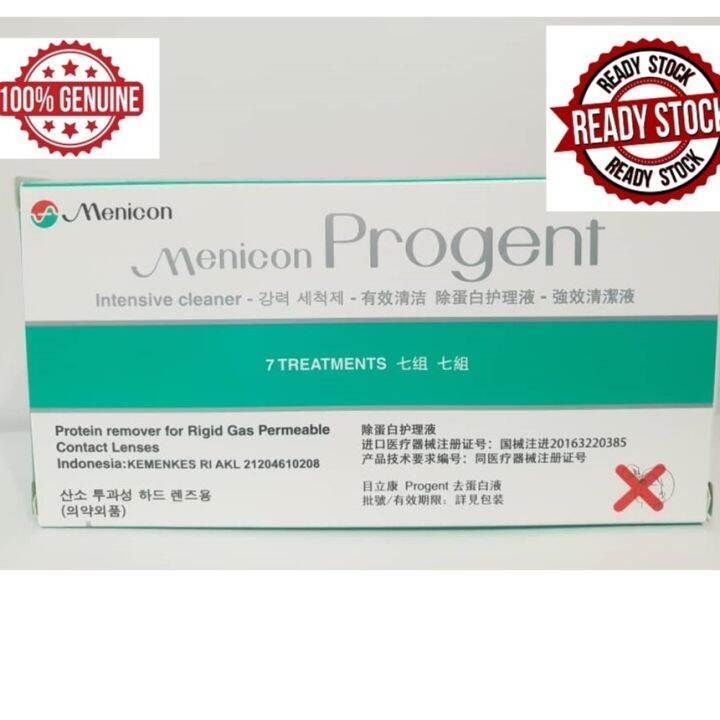MENICON PROGENT INTENSIVE RGP LENS CLEANER SOLUTION | Lazada