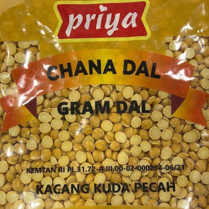 CHANA DAL PRIYA 500G / Kacang Kuda Pecah/ Gram Dal | Lazada Indonesia
