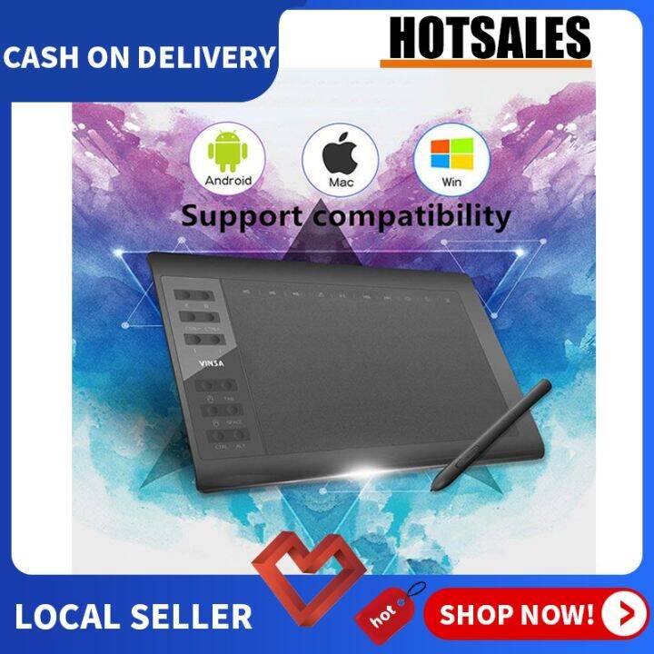 ☆VINSA 1060Plus 106inch Digital Graphic Tablets 8192 Pressure Levels ...