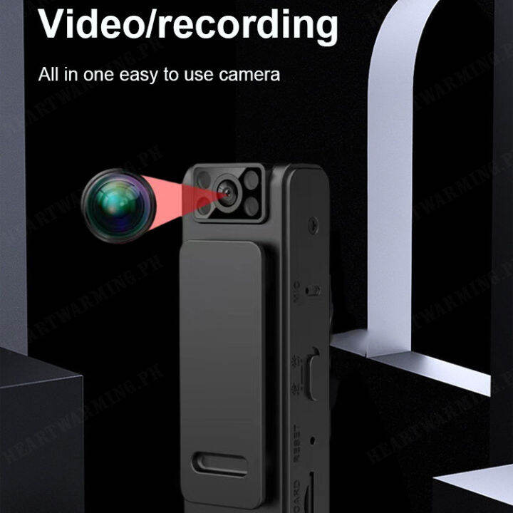 Heartwarming HD 1080P back clip camera | Lazada PH