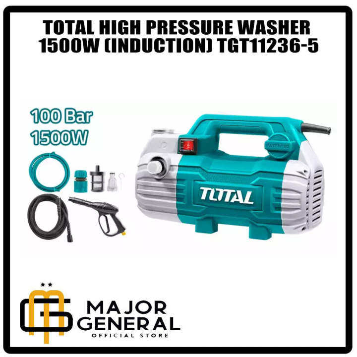 TOTAL HIGH PRESSURE WASHER 1500w (INDUCTION) | Lazada PH