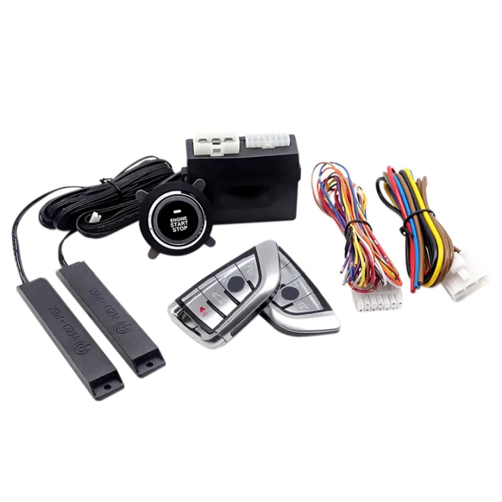 Car Ignition System Remote Start Kit Keyless Entry Central Lock Kit One ...