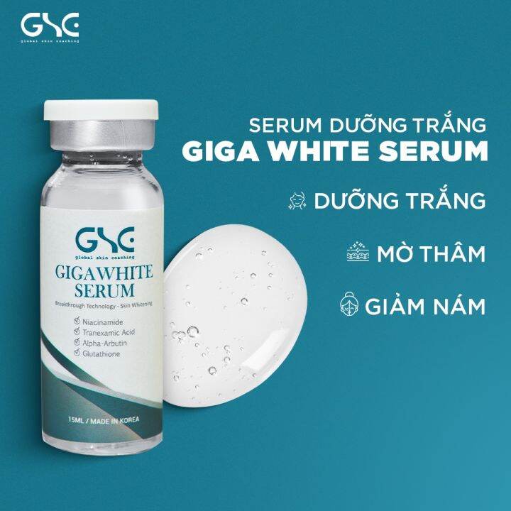 Serum tinh chất dưỡng trắng, giảm nám GSC GIGA WHITE SERUM 15ml | Lazada.vn
