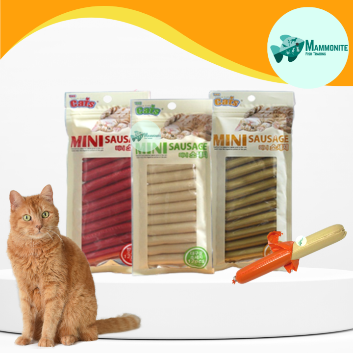 THE CATS MINI SAUSAGE 12P KOREAN CAT TREATS SNACKS | Lazada PH
