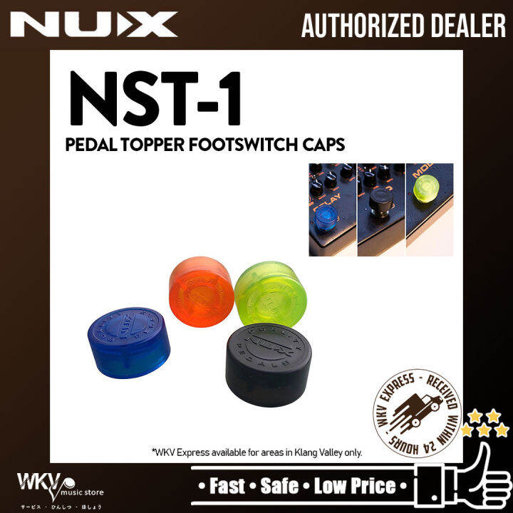 NUX NST1 Pedal Topper Footswitch Caps (NST-1 / NST 1) | Lazada