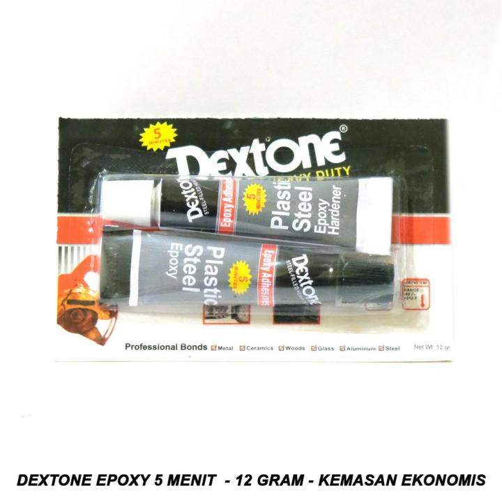 Dextone Epoxy 5 Menit - 12 Gram - Kemasan Ekonomis | Lazada Indonesia